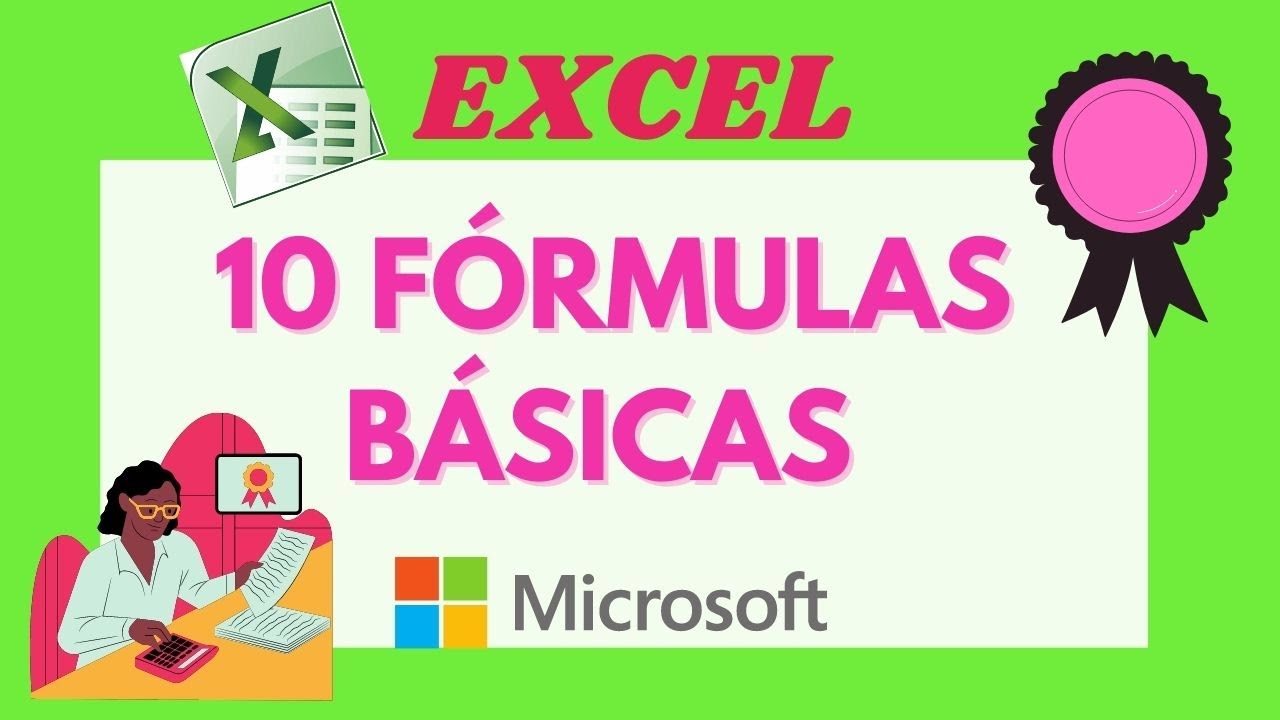 💊10 FORMULAS BÁSICAS DE EXCEL - MICROSOFT EXCEL - YouTube
