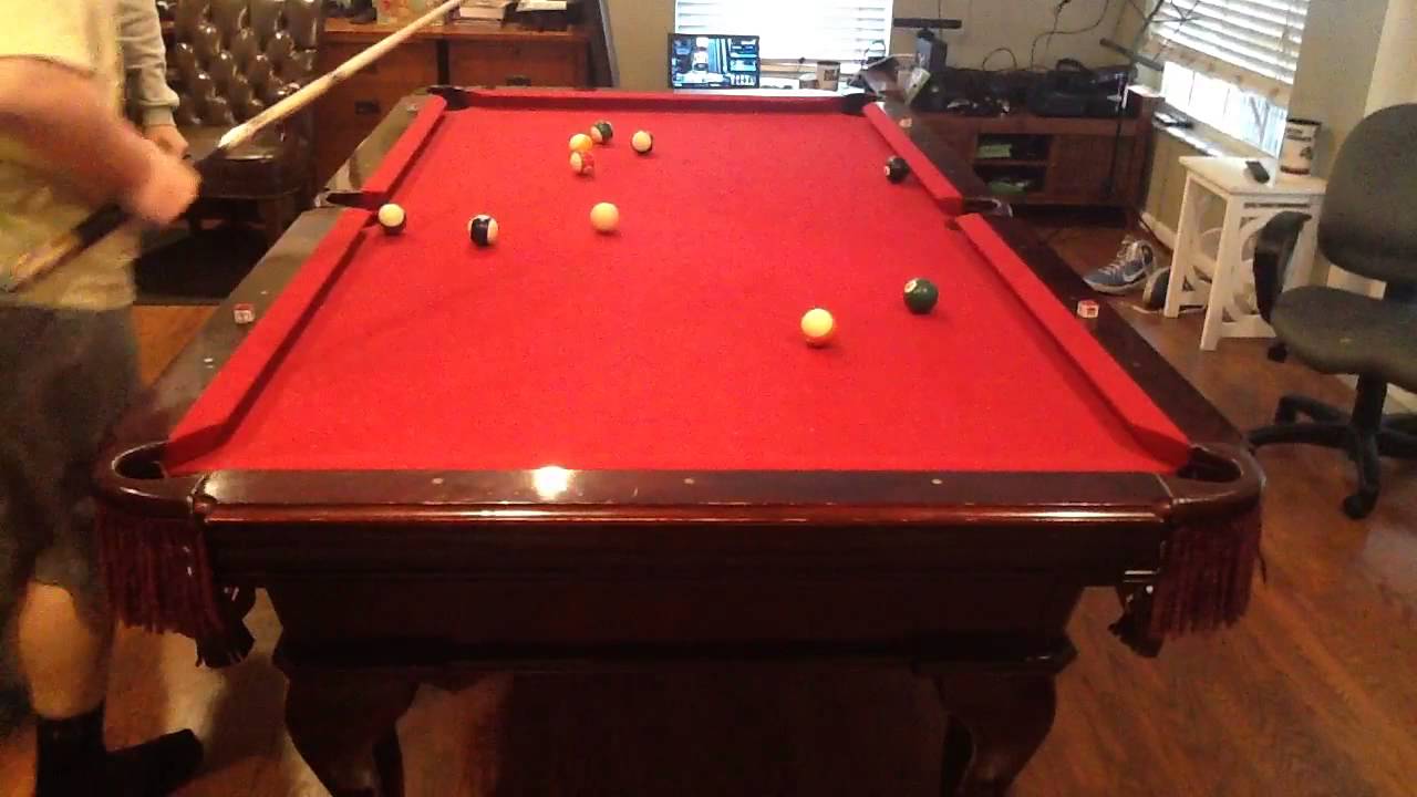 Flawless game of pool - YouTube