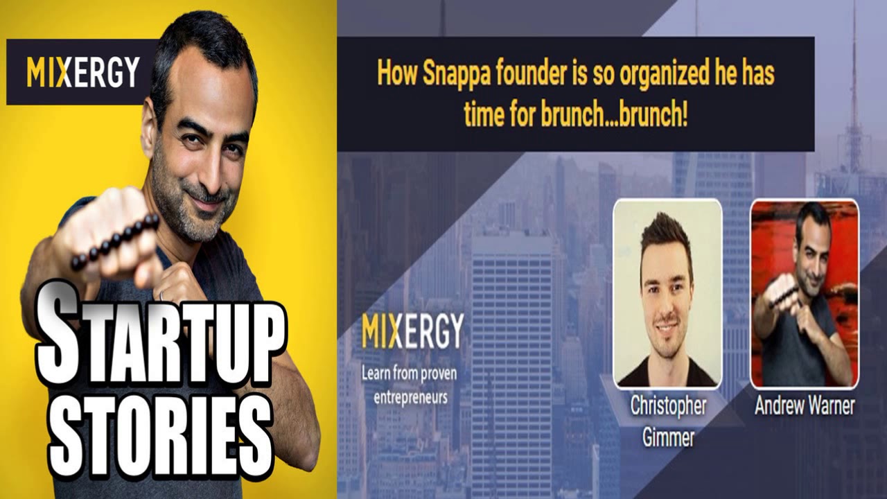 Ep.#1513 How Snappa founder is so organized he has time for brunch ...