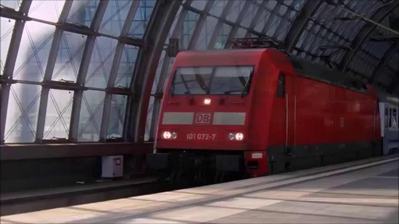 BR101 z BWE na Berlin Hbf - YouTube