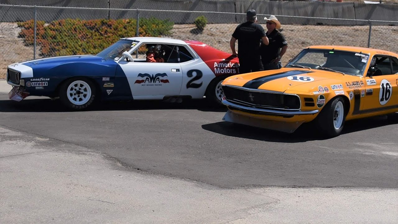 Historic Trans AM Group 8 Rollout | 2023 Monterey Pre Reunion - YouTube