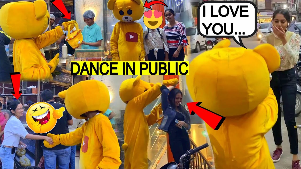 Teddy Bear Prank In Punjab Irritating Public And Cute Girls Indian