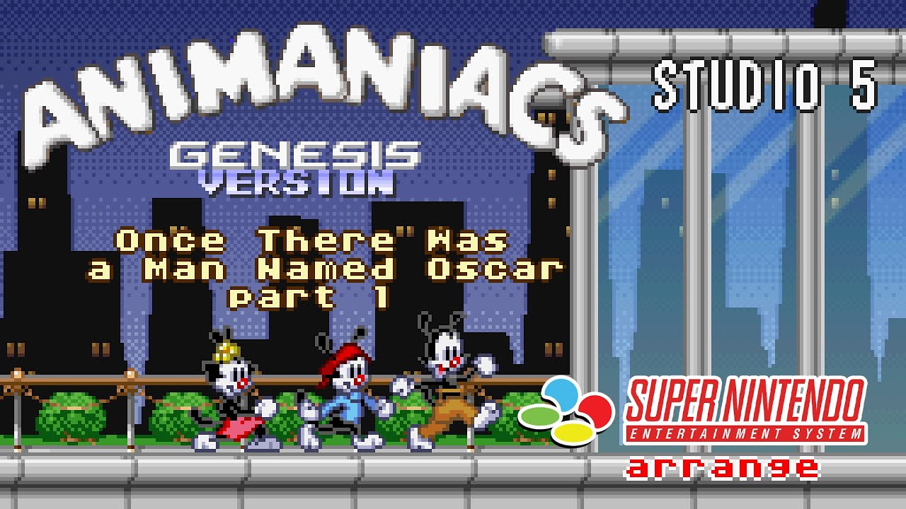 Animaniacs (Sega Genesis) - Studio 5 (part 1) - Super Nintendo arrange ...