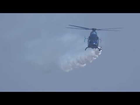 AERO INDIA 2023 BANGALORE | Performing Basic Helicopter Maneuvers - YouTube