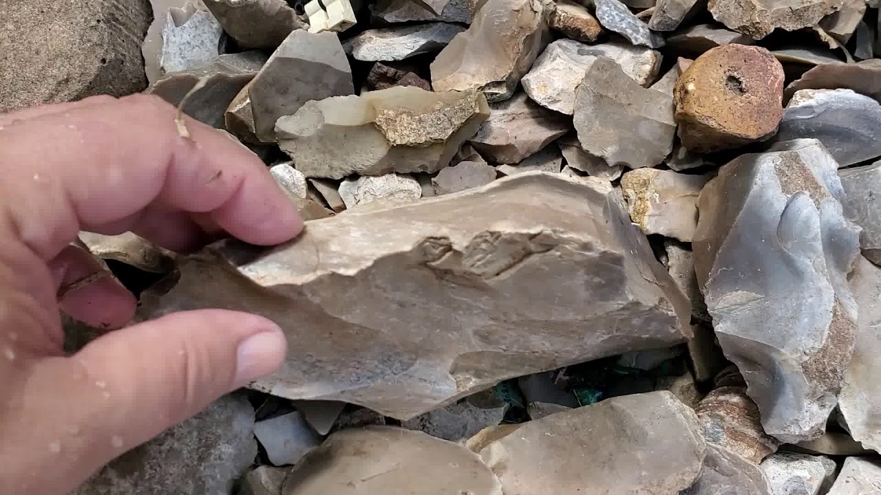 1000 pieces of Flint picked up / 1000 pieces of flint - YouTube