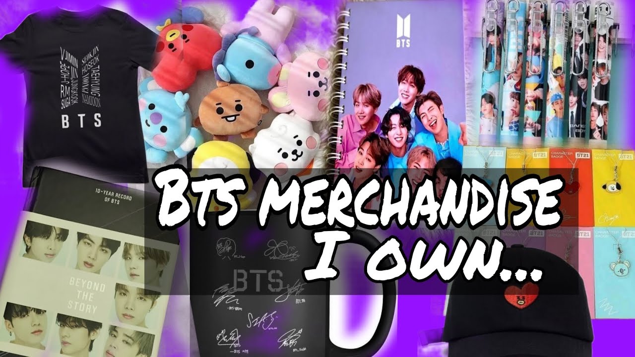 Bts merchandise #bts #btsarmy @Bts_fictions04 - YouTube
