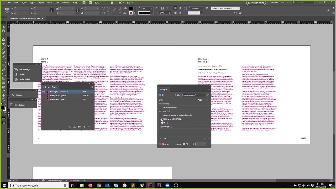 Cox Training - Indesign: Books and InCopy - YouTube