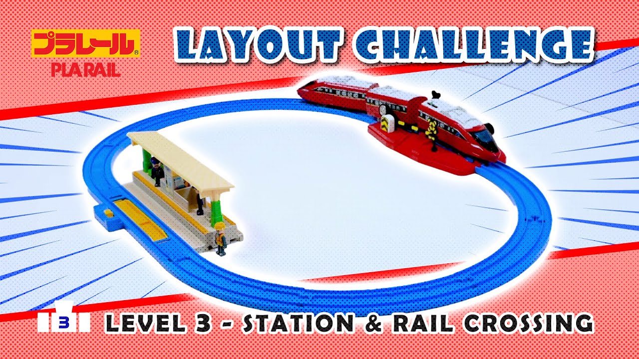 Plarail：Let’s challenge to the quest level 3 - YouTube
