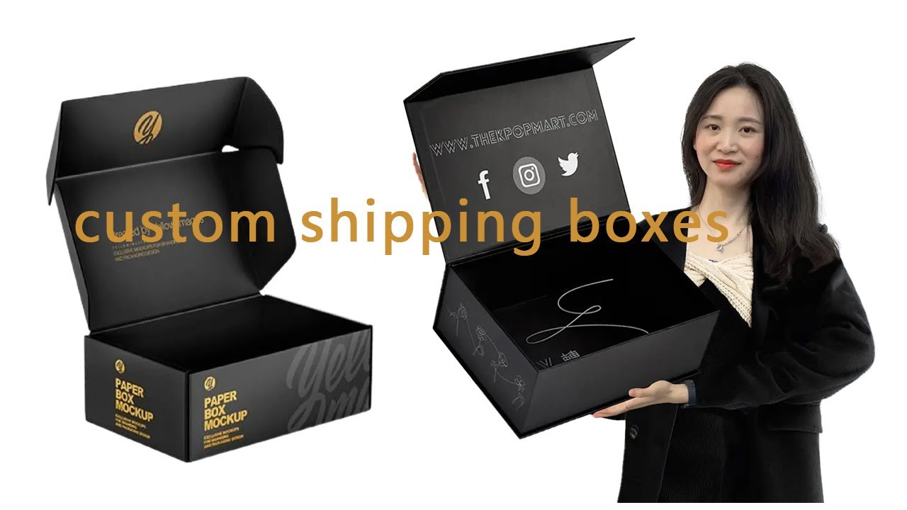 custom shipping boxes|custom mailer boxes - YouTube