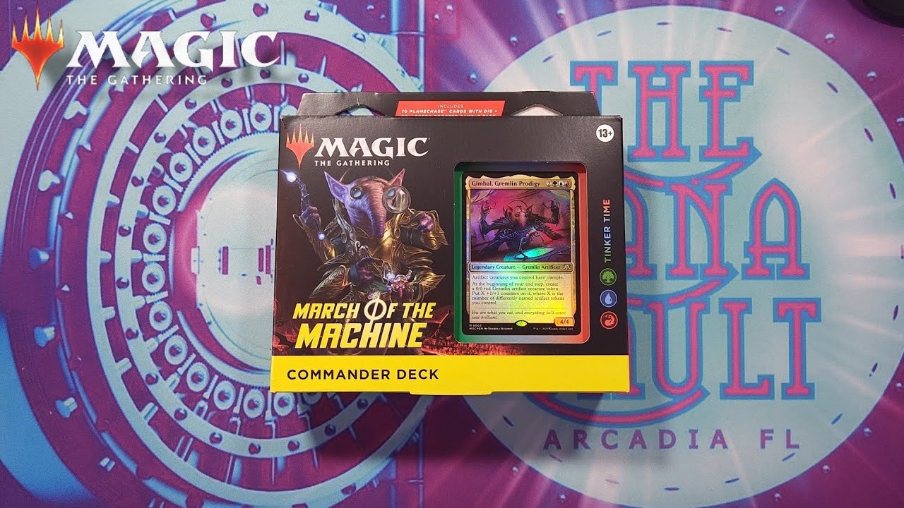 #MarchOfTheMachine Tinker Time Commander Deck Opening - YouTube