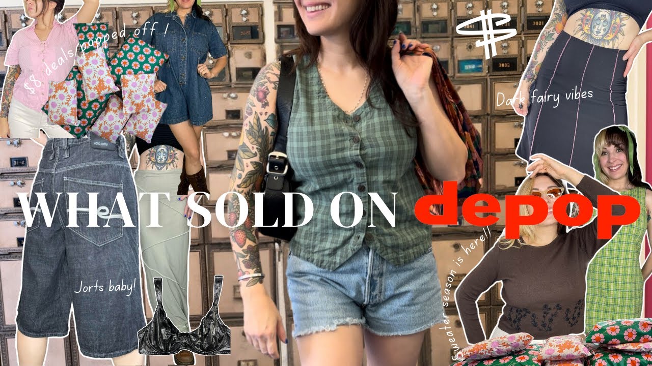 WHATS SELLING ON DEPOP • LETS TALK $$ • NEW ERA #depop #depopseller # ...