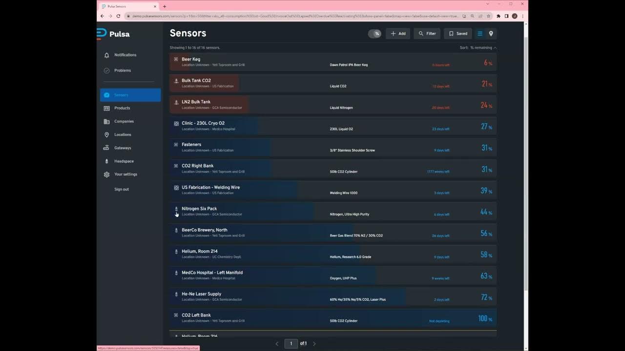 Pulsa Dashboard Getting Started Video 1: Main Sensor Page Overview - YouTube