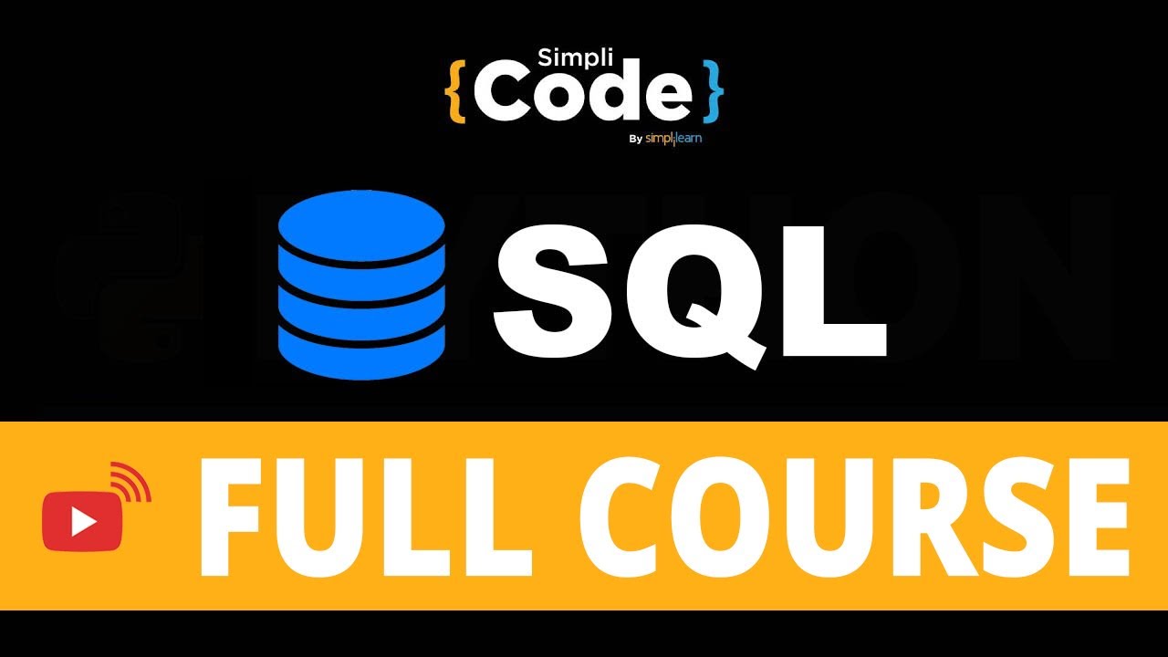 🔥SQL Tutorial 2022 | SQL For Beginners | SQL training | SQL Interview Questions | SimpliCode ...