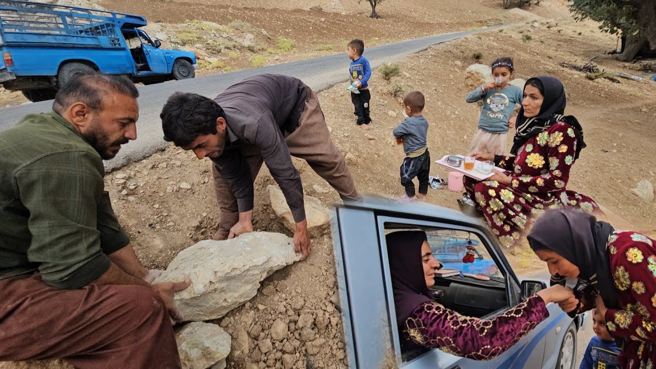 Nomadic life Living in harsh daily conditions of nomads: smoothing and ...