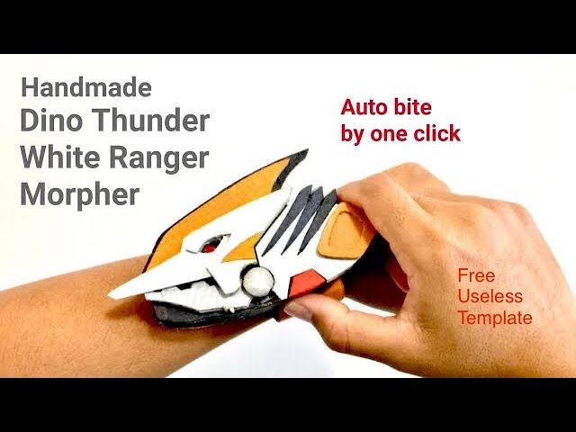 White Dino Thunder Ranger Morpher