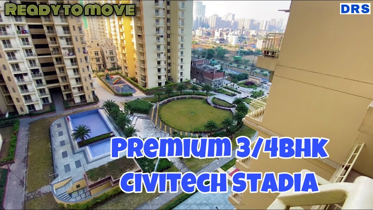 Civitech Stadia | Ready to move | Premium 3/4 Bhk Apartments | Noida ...