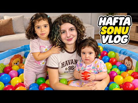 ESMANUR HAFTA SONU VLOG! EVİMİZE ÇOK TATLI MİSAFİRLER GELDİ!! 