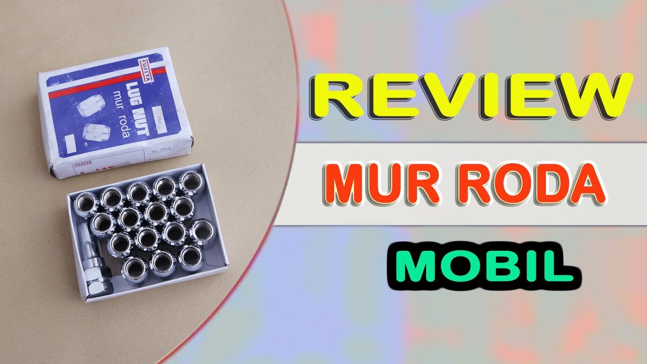 A147 Baut Mur Roda Ban Mobil Racing Lugnut Maxguard - YouTube