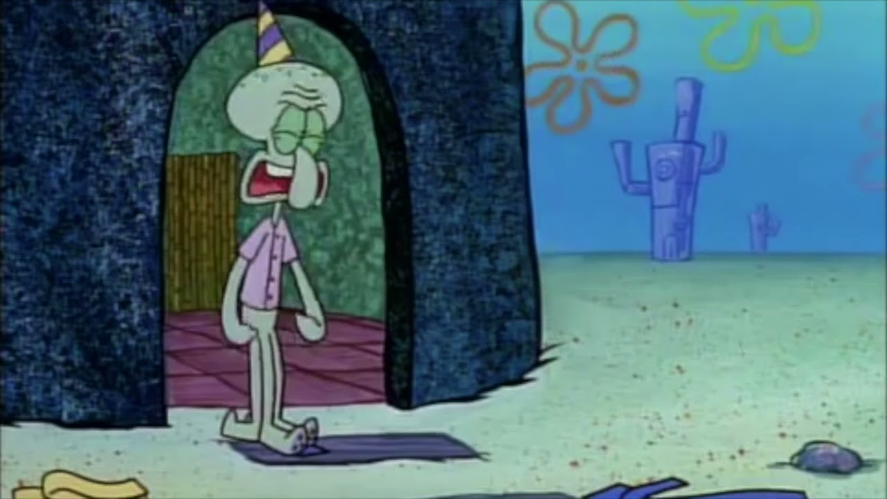 Happy Birthday Squidward Spongebob SPONGEBOB SQUAREPANTS Personalised