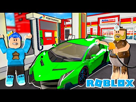 MEMBUAT SPBU PERTAMINA PERTAMA DAN TERBESAR DI ROBLOX!!! ADA ALFAMART NYA JUGA