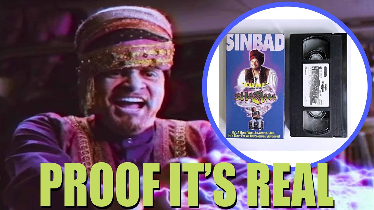 FOUND THE VHS OF SINBAD IN SHAZAM!! #MandelaEffect - YouTube