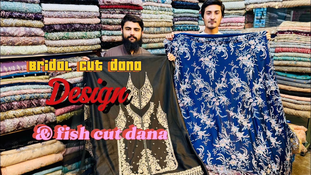 New cut dana bridal design and fish cut dana - YouTube