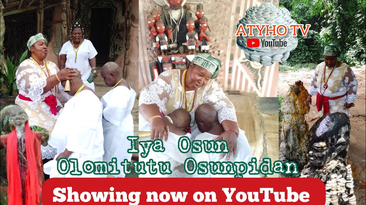 Osun initiation during Osun Osogbo festival - YouTube