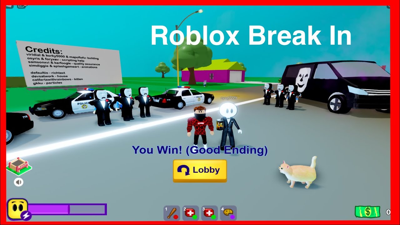 Break In - The Purge - Normal and Final Ending (a Roblox story) [CCAMP ...