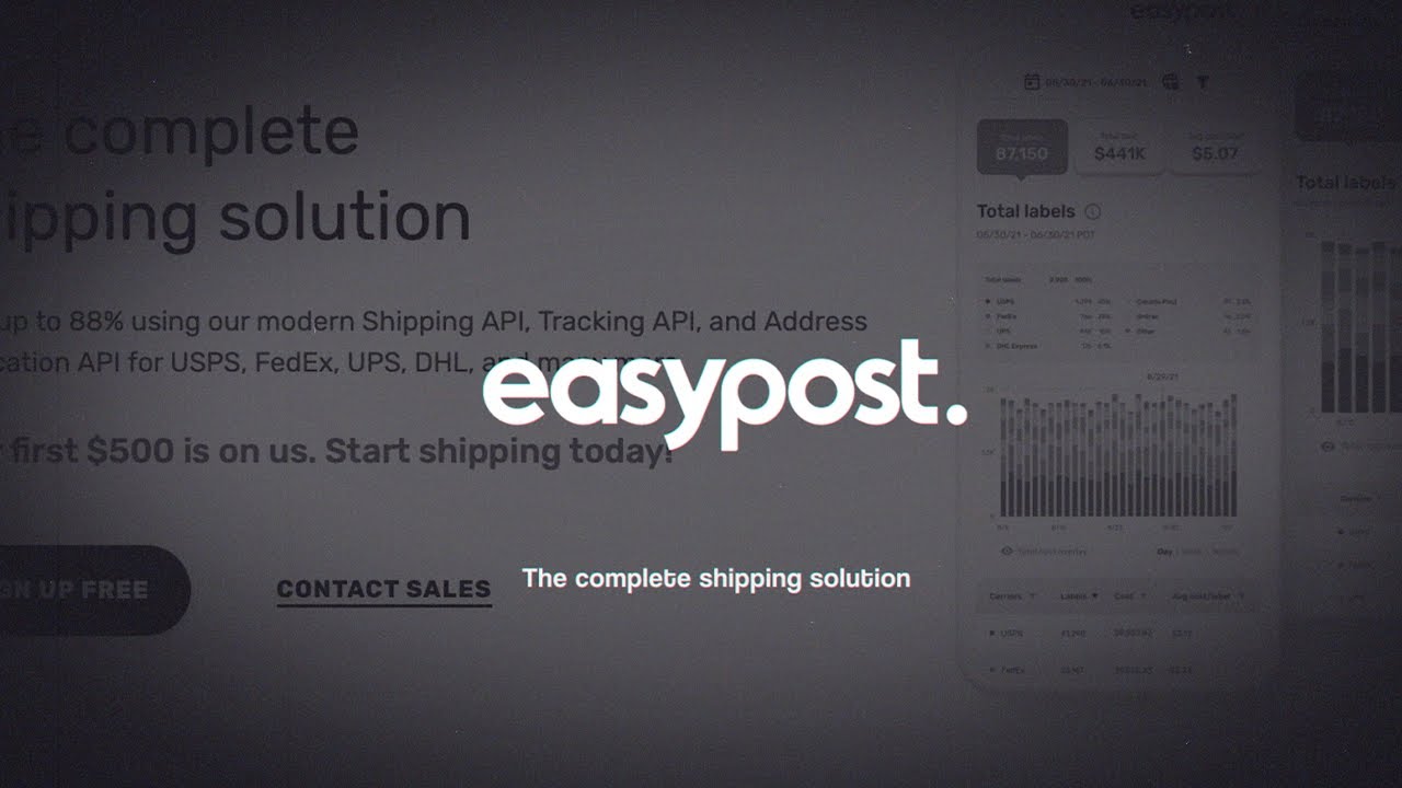 How To Use Easypost To Ship Your Merch Sales Youtube