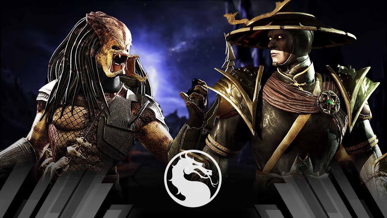 Mortal Kombat X - Predator Vs Dark Raiden (Very Hard) - YouTube