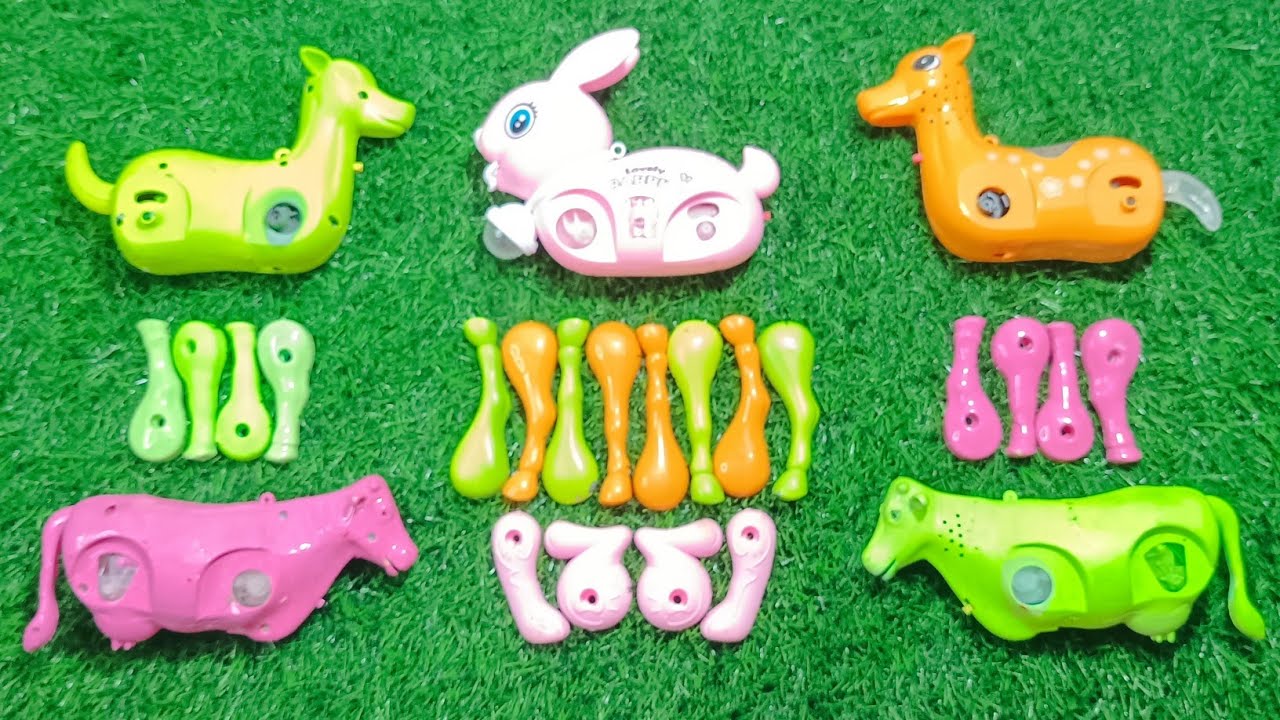 🌈🐾Menemukan 💥Mainan 🐮Sapi Pink 🦌Rusa Dan Teman Temannya Tersangkut ...
