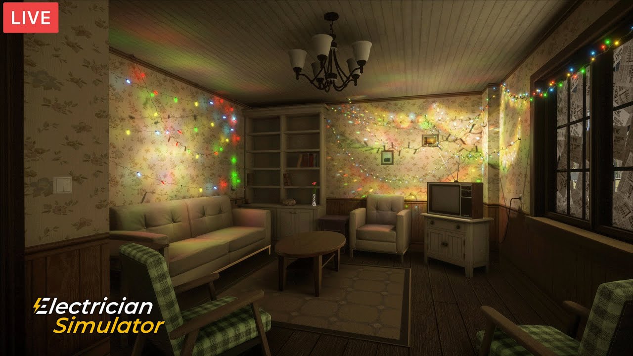 The most ELECTRIFYING simulator game EVER | Electrician Simulator ...