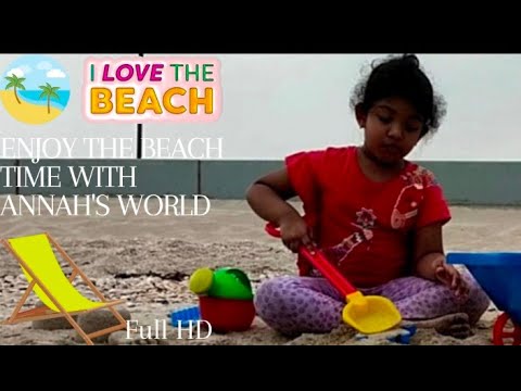 Beach Fun Time with Family | Play time with Sand toys - YouTube