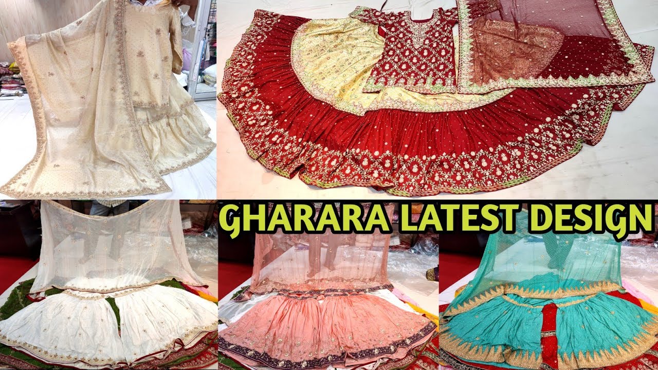 Gharara Latest Design All Variety Collection | Lucknow - YouTube