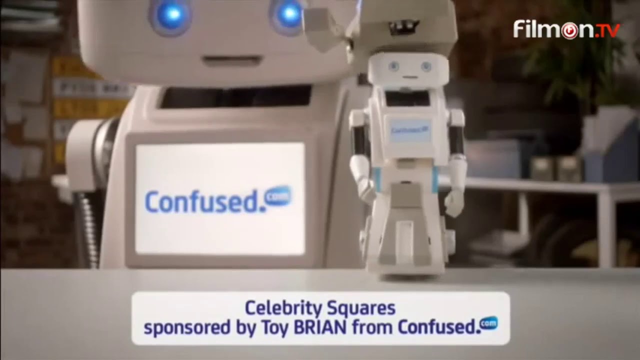 [2015] BRIAN the Robot sends Toy BRIAN on his way – Confused.com - YouTube