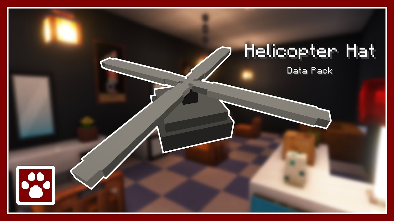 Helicopter Hat - Data Pack | Minecraft - YouTube