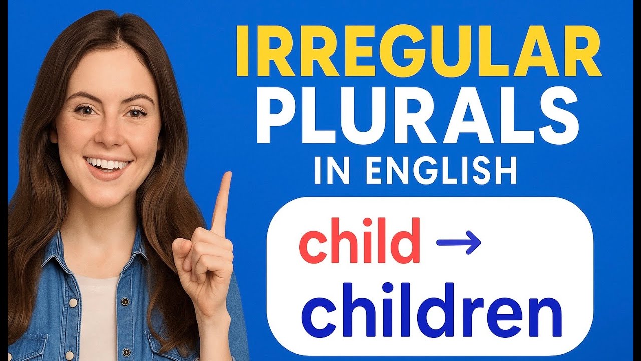 Irregular Plurals in English #vocabulary #learnenglish #english #esl ...
