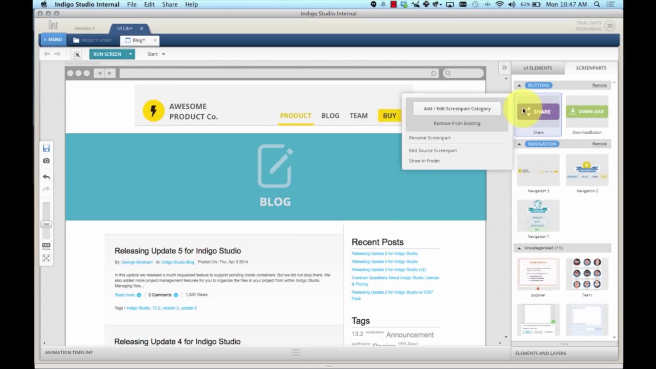 Organize your reusable design library - YouTube