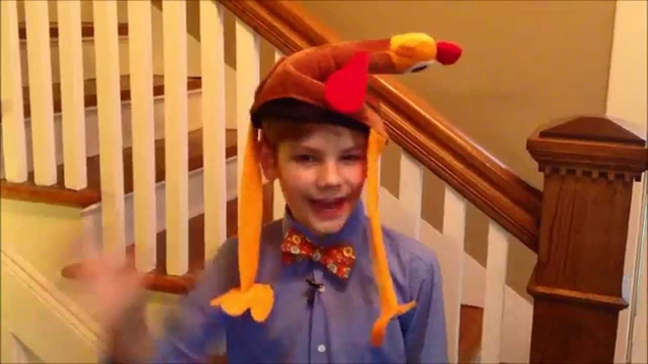 Logan Masterchef Junior Contestant Happy Thanksgiving Turkey - YouTube