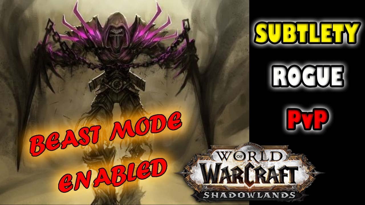 WoW Shadowlands Sub Rogue PVP | RTX 2080 Ti | BEAST-MODE Macro !? |🔴 ...