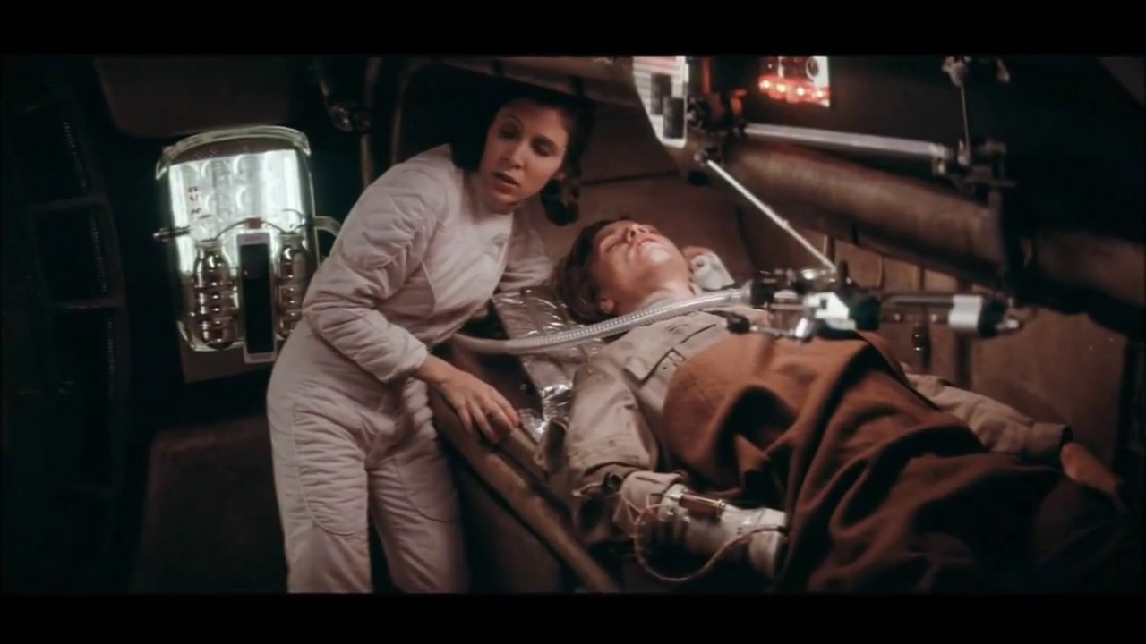 Deleted Princess Leia Scene - YouTube