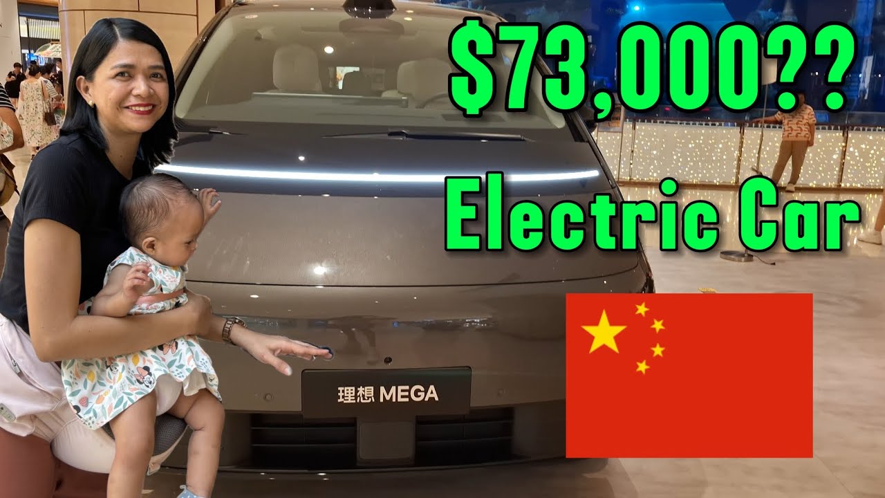 Looking at a Chinese Brand MPV Electric Car (MEGA ULTRA produce by Li ...