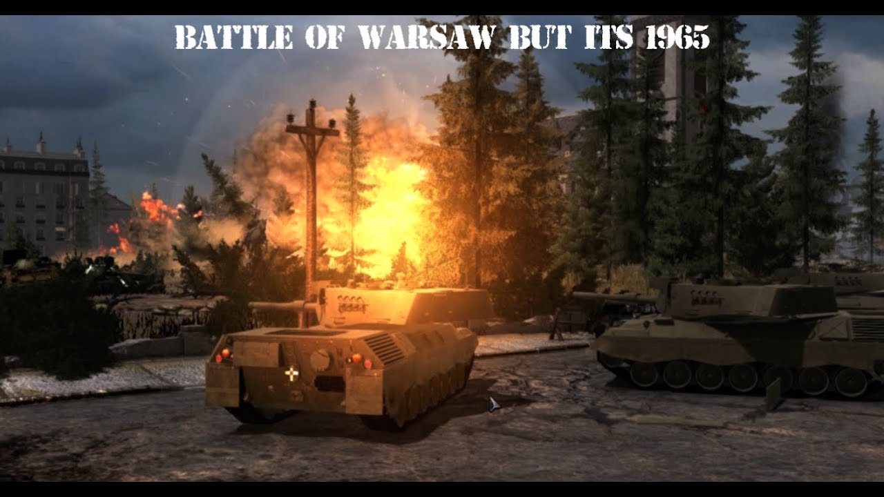 Modern World War 2, Part 2. Siege of Warsaw! Fall Of Poland! 1965 - YouTube