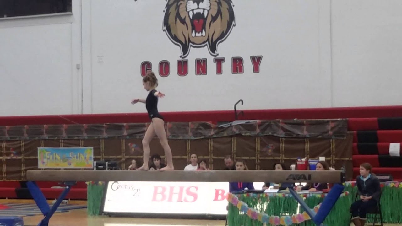 Whitney Jencks 9 Year Old Level 8 - YouTube