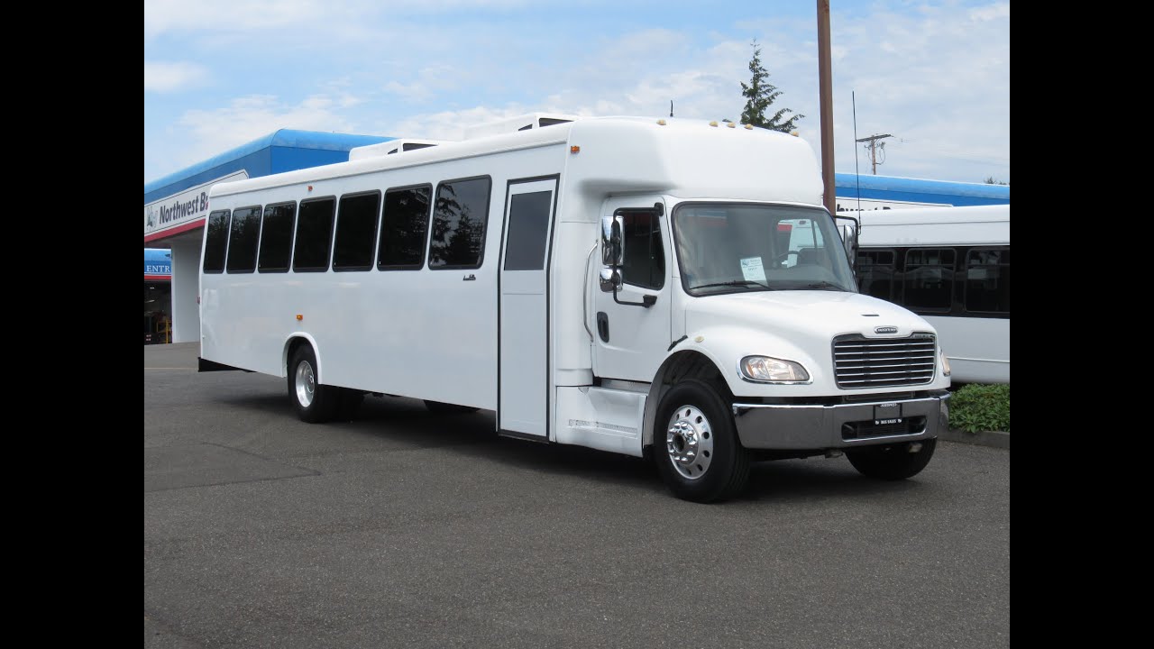 2014 Freightliner Ameritrans 39 Passenger Shuttle Bus - SP2171 ...
