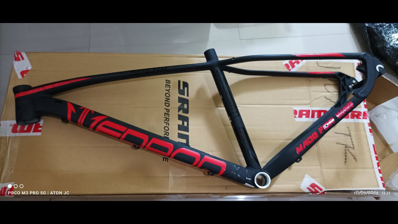 Vlog #01: Project Build Bike (Weapon Spear Frame Specs & Review) - YouTube