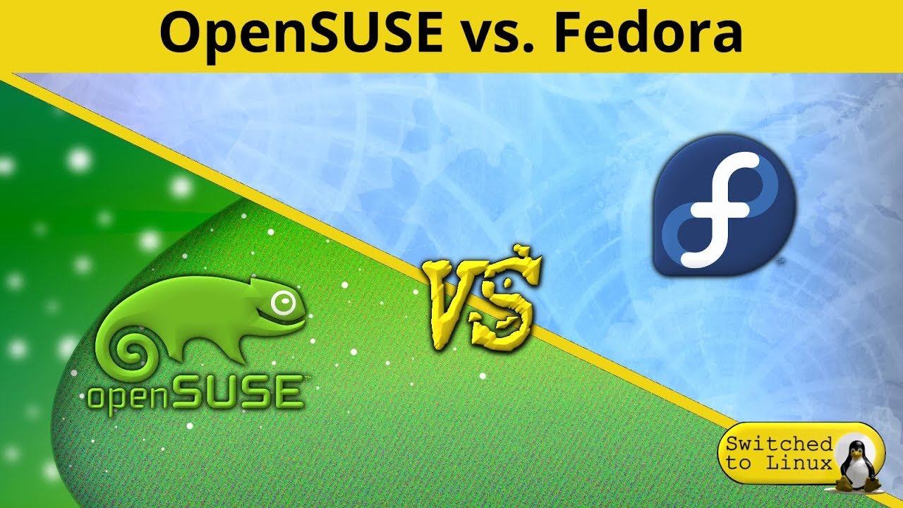 OpenSUSE vs Fedora | DistroWars - YouTube