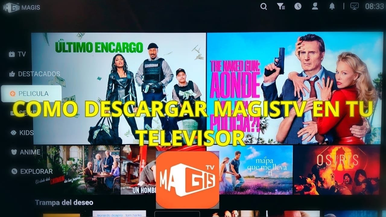 COMO DESCARGAR MAGISTV EN TELEVISOR - YouTube