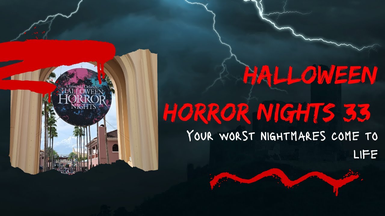 HHN 33 House Ranking and walkthrough of the Scarezones - YouTube