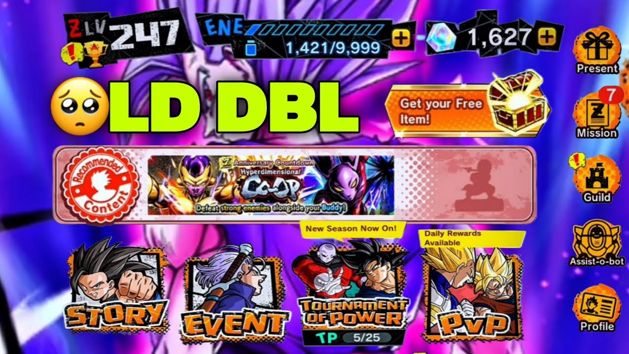Our Old Dragon Ball Legends | Old Dragon Ball Legends all functions 😭 ...